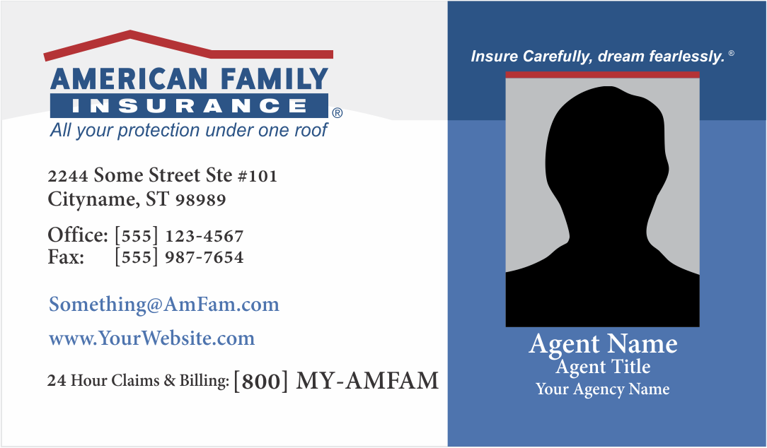 Business Card Templates – American Family Insurance Business Cards ...